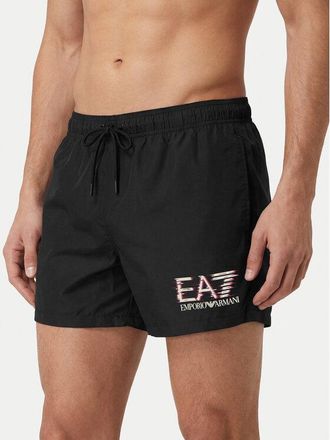 Emporio Armani Badeshorts 7M001678 AF21069 UC001 Schwarz Regular Fit