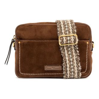 Gianni Chiarini Cognac Nina Leder Crossbody Tasche - - Bags - Damen - Braun - ONE SIZE