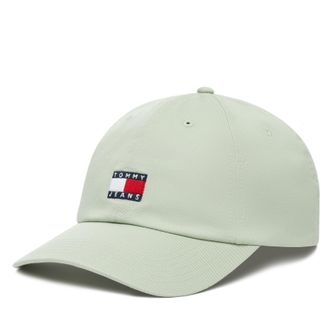 Tommy Jeans Cap Tommy Jeans Tjm Heritage 6 Panel Cap AM0AM12020 Gr&uuml;n