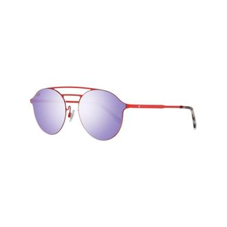 Web Eyewear unisex, Accessoires, Rouge, Taille: ONE Size Lunettes de soleil aviateur &agrave; monture en m&eacute;tal