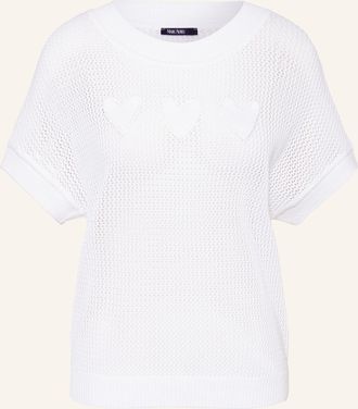 Marc Aurel Marc Aurel Strickshirt weiss