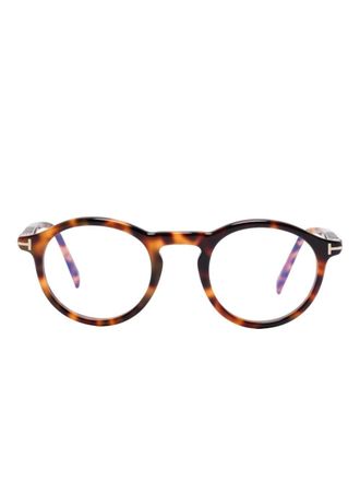 Tom Ford Eyewear lunettes de vue TF5979B - Marron
