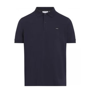 Calvin Klein Slim Fit Thermo Tech Piqu&eacute; Polo - - Tops - Herren - Blau - S