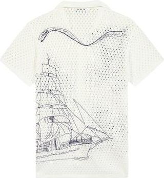 Maison Labiche Chemise en crochet Beuret Boat