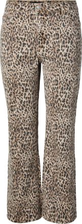 Pieces Pcsalume Mw Cropped Denim Jeans