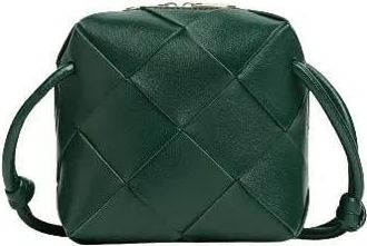 Bottega Veneta Hobo Bags - SMALL CASSETTE CAMERA BAG - Gr. unisize - in Gr&uuml;n - f&uuml;r Damen