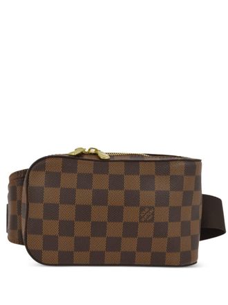 Louis Vuitton sac banane Geronimos (2005) - Marron