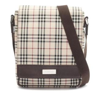 Burberry Sac bandouli&egrave;re Pre-owned en toile - Femme - Pre-owned - Beige - Taille: ONE Size