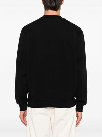 Jacquemus Organic Cotton Sweatshirt - Black