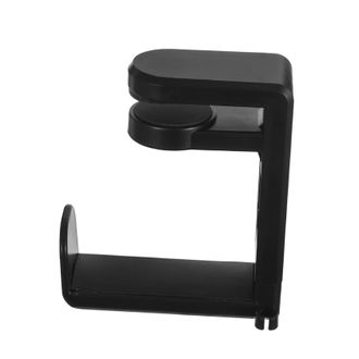 Angoily Kopfh&ouml;rerhalter Schreibtischhalterung Verstellbar Drehbar Stabiler Halter Haken f&uuml;r Gaming Headset Schwarz f&uuml;r Verschiedene Tischst&auml;rken Geeignet