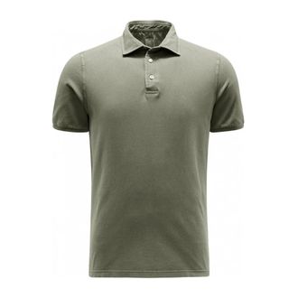 Fedeli Gr&uuml;nes Poloshirt mit kurzen &Auml;rmeln - - Tops - Herren - Gr&uuml;n - 2XL