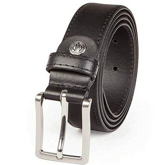 Lindenmann Cuir Ceinture Hommes/Ceintures pour Hommes, Farbe/Color:noir, Size US/EU:Waist Size 41.5 XL EU 105 cm