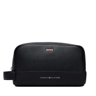 Tommy Hilfiger Kosmetiktasche Tommy Hilfiger Th Central Washbag AM0AM14485 Schwarz