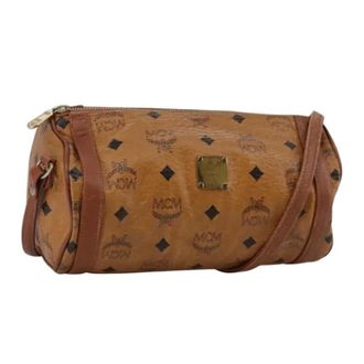 MCM Sac &agrave; bandouli&egrave;re Pre-owned - Femme - Pre-owned - Brun - Taille: ONE Size