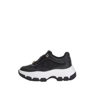 Guess Berrett Plateau-Sneakers mit Schn&uuml;rung - - Shoes - Damen - Schwarzk - 40 EU