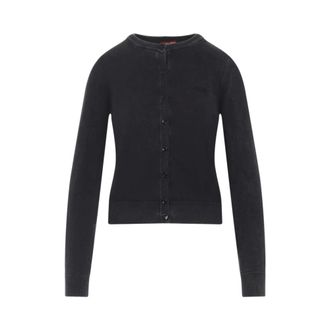 Diesel Cardigan M-Bethanie - Femme - Pulls - Noir - Taille: 38 FR