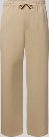 Review Straight Fit Stoffhose mit Viskose-Anteil