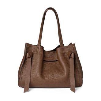 PLINIO VISONA Vittoria Schultertasche - - Bags - Damen - Braun - ONE SIZE