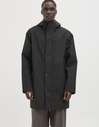 Jack & Jones Regenjacke in Schwarz