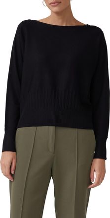 s.Oliver Strickpullover mit Strukturmuster am Saum