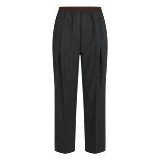 Jucca Straight Hosen - - Trousers - Damen - Grau - 2XS