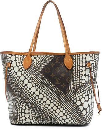Louis Vuitton Shopper - Yayoi Kusama Monogram Neverfull MM - Gr. unisize - in Braun - f&uuml;r Damen