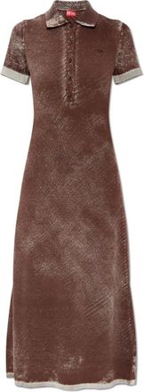 Diesel Femme, Robes, Brun, Taille: 42 FR M-Lourens Dress