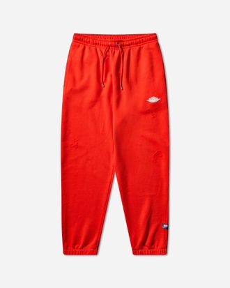 Nike Jordan Men s Rare Air Fleece Pants Chile Red