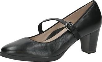 Caprice Escarpins pour Femme 9-22401-43, Nappa Noir, 38 EU