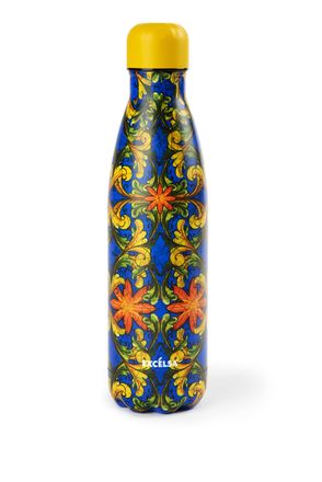 Excelsa Trinacria Thermosflasche, Edelstahl 18/10, doppelwandig, 500 ml