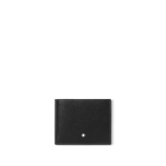 Montblanc Portefeuille multi-compartiments en cuir lisse