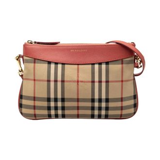 Burberry Sac bandouli&egrave;re Pre-owned - Femme - Pre-owned - Beige - Taille: ONE Size