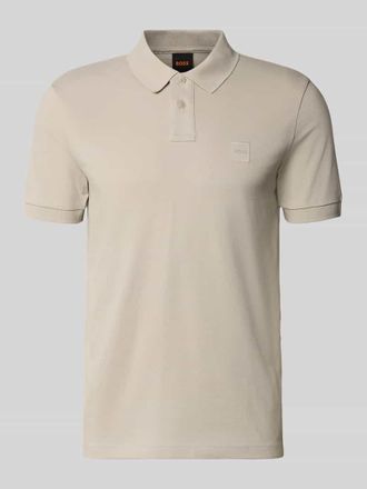 Boss Orange by Hugo Boss Slim Fit Poloshirt aus Baumwoll-Mix