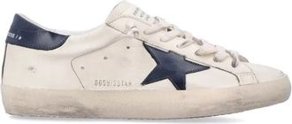 Golden Goose Low-Top Sneaker - Distressed Leather Super-Star Classic Sneakers - Gr. 40 (EU) - in Beige - f&uuml;r Damen