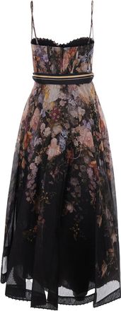 Zimmermann Valiant Corset Dress - Black