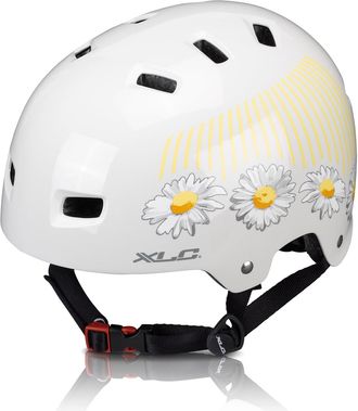 XLC Urban Helm BH-C22, Weiß, Gelb, 53-59 cm