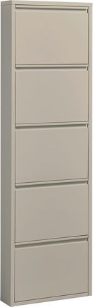 Boxxx Schuhkipper, Kaschmir, Metall, 51x170x16 cm, Typenauswahl, stehend, Garderobe, Schuhaufbewahrung, Schuhkipper