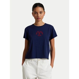 Polo Ralph Lauren T-Shirt 211965108001 Dunkelblau Regular Fit