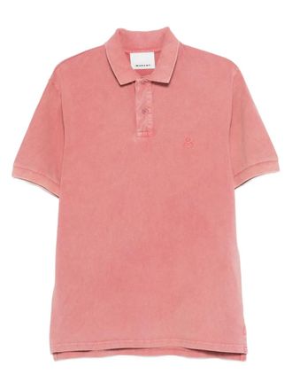 Isabel Marant polo &agrave; fermeture boutonn&eacute;e - Rose