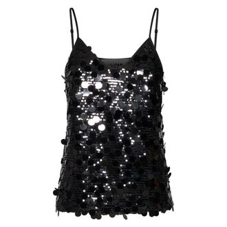 Silvian Heach Top mit Schmuckapplikationen - - Tops - Damen - Schwarzk - XS