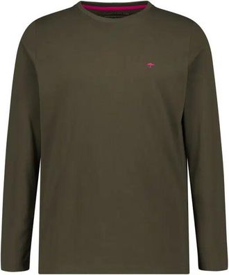 Fynch-Hatton Fynch-Hatton Herren T-Shirts gr&uuml;n Baumwolle