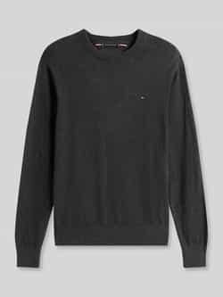 Tommy Hilfiger Regular Fit Pullover aus Baumwoll-Kaschmir-Mix