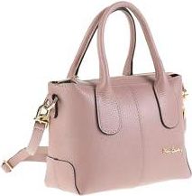 Pierre Cardin Sac à main pour femme en cuir véritable Made in Italy 32 x 20 x 15 cm 1987, Mauve, Taille unique