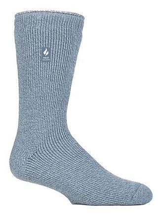 Heat Holders SOCKSHOP Homme 2.9 TOG Laine mérinos Chaussettes Paquet de 1 (FR/ES, Numérique, 39, 45, Taille normale, Taille normale, Bleu acier)