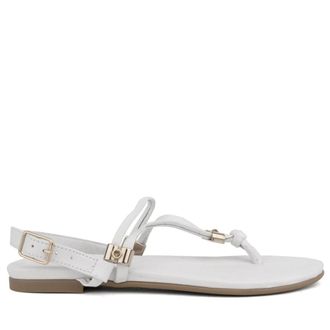 Sergio Moretti Legere offene Sandalen - - Shoes - Damen - Wei&szlig; - 39 EU