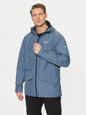 Salewa Outdoor-Jacke Puez 28505 Blau Regular Fit