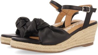 Gioseppo Damen Gamboa Keilsandale, Schwarz, 36 EU