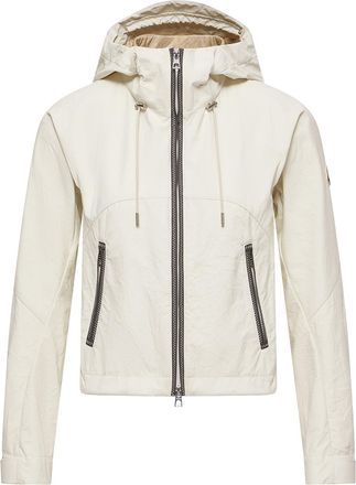Moncler Moncler Veste &Agrave; Capuche Lasanca, Femme, Blanc, Taille: 00
