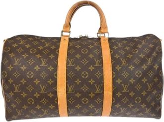 Louis Vuitton unisex, Pre-owned, Brun, Taille: ONE Size Sac bandouli&egrave;re Keepall Pre-owned