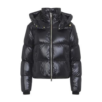 Moose Knuckles Schwarze Jacke f&uuml;r Frauen Aw25 - - Jackets - Damen - Schwarzk - M